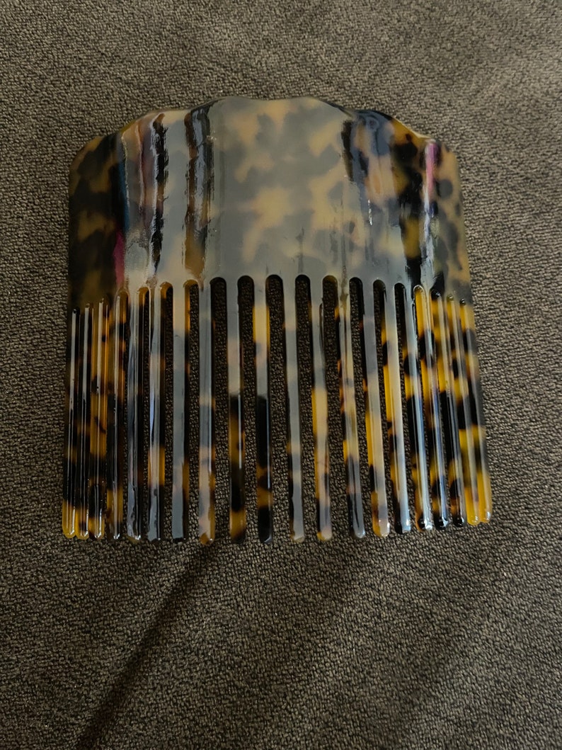 Hawaiian Samoan Acrylic Faux Tortoise Turtle Shell Hair Comb - Etsy