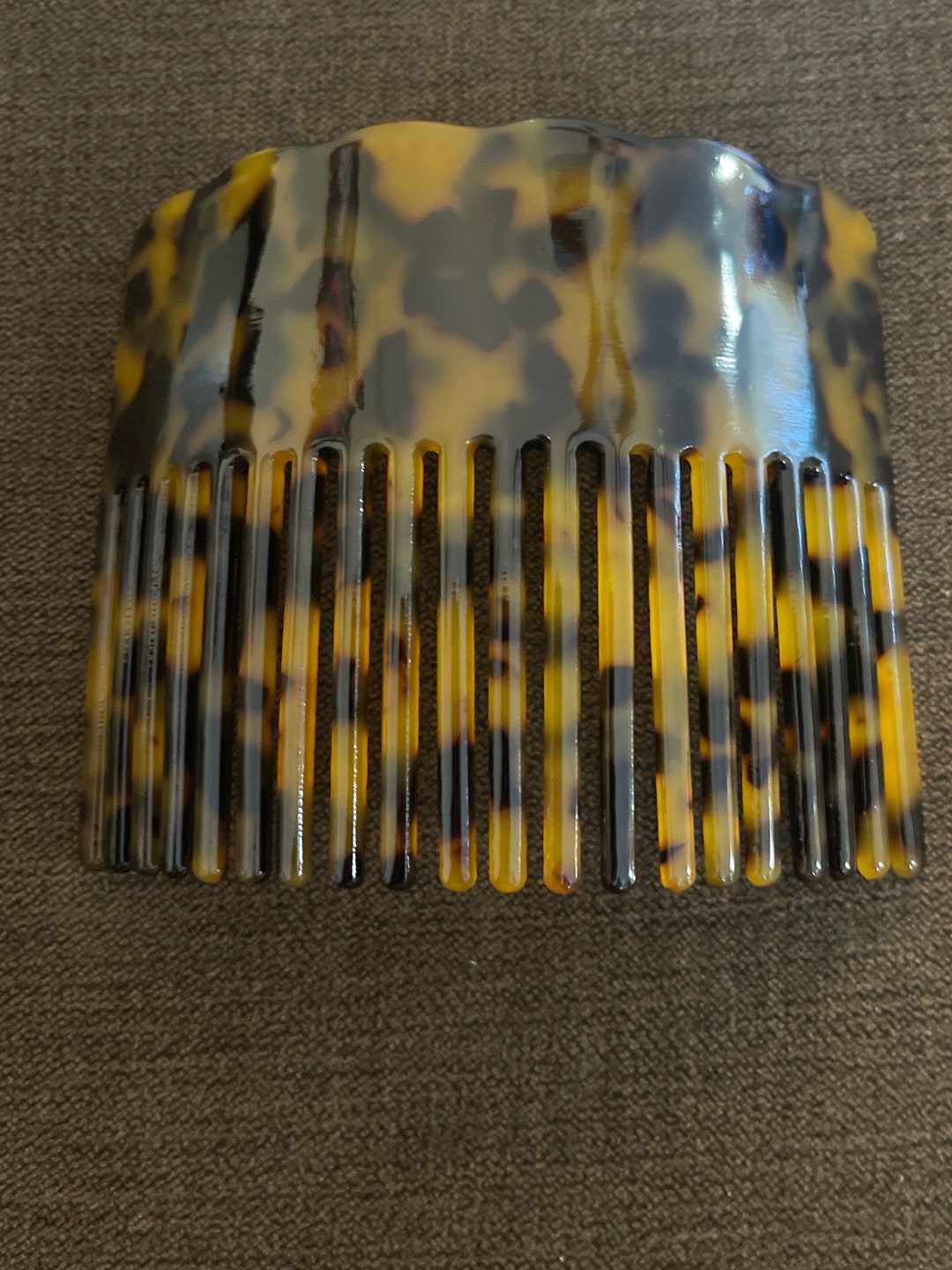 Hawaiian Samoan Acrylic Faux Tortoise Turtle Shell Hair Comb - Etsy