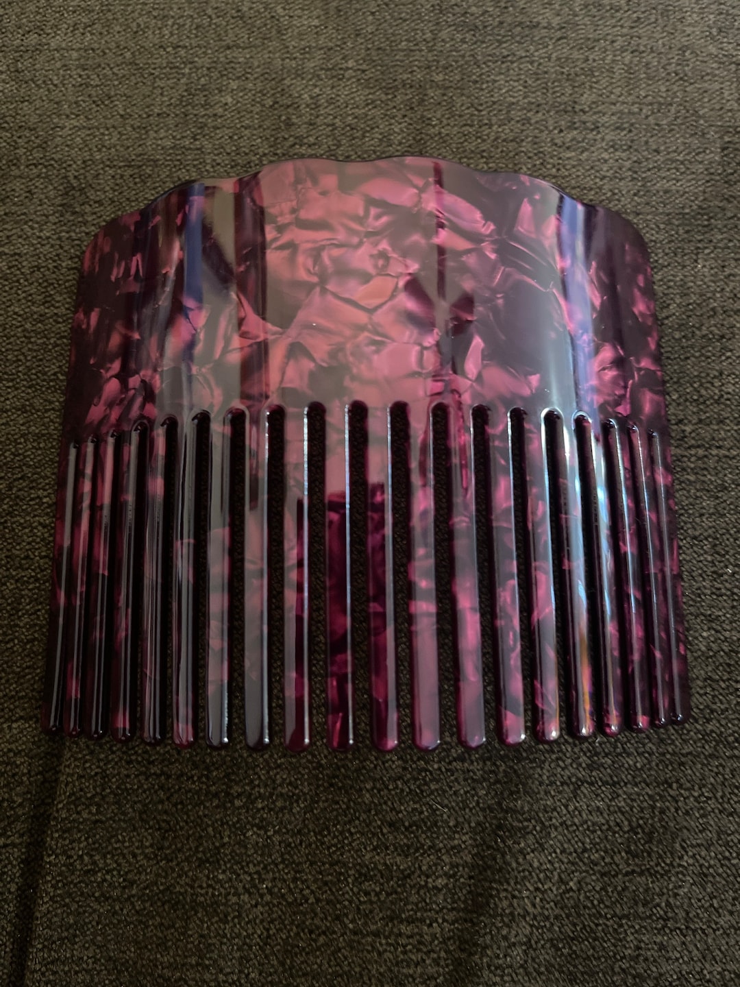 Hawaiian Samoan Acrylic Purple Faux Tortoise Turtle Shell Hair Comb - Etsy