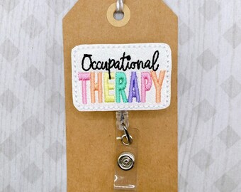 Therapy Badge Buddy - Etsy