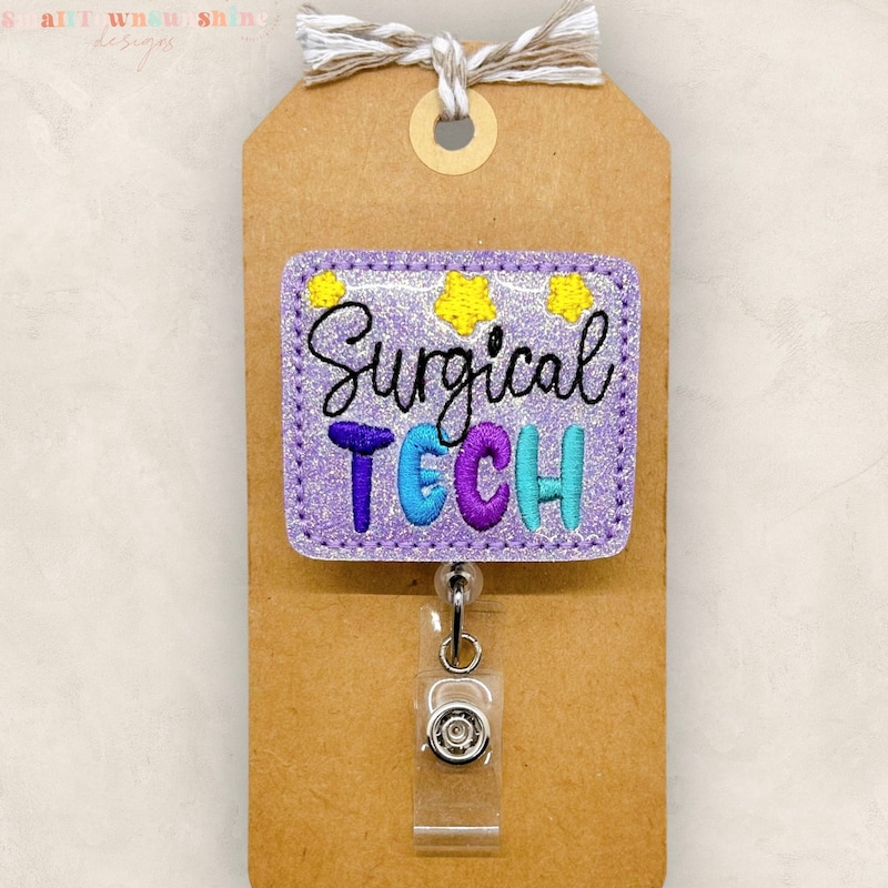 Surgical Tech Badge - Etsy