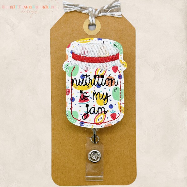 Registered Dietitian Nutritionist Badge Reel - Etsy