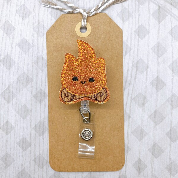 Campfire Badge - Etsy