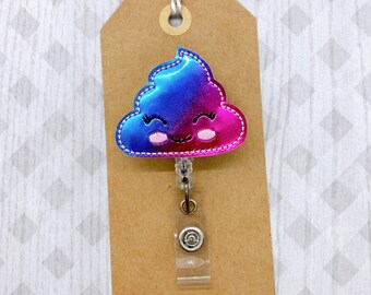 Poop Emoji Badge | Etsy
