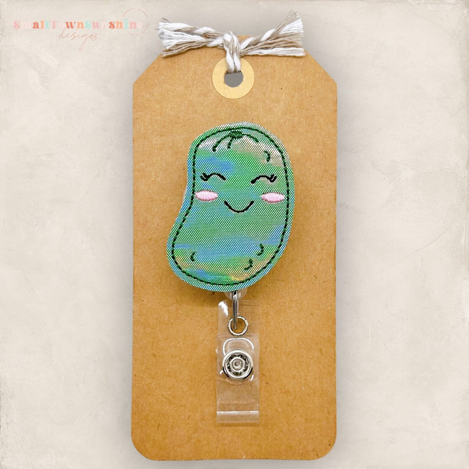 Pickle Badge Reel, Vegetable Badge Reel, Nurse Badge Clip, Teacher ...