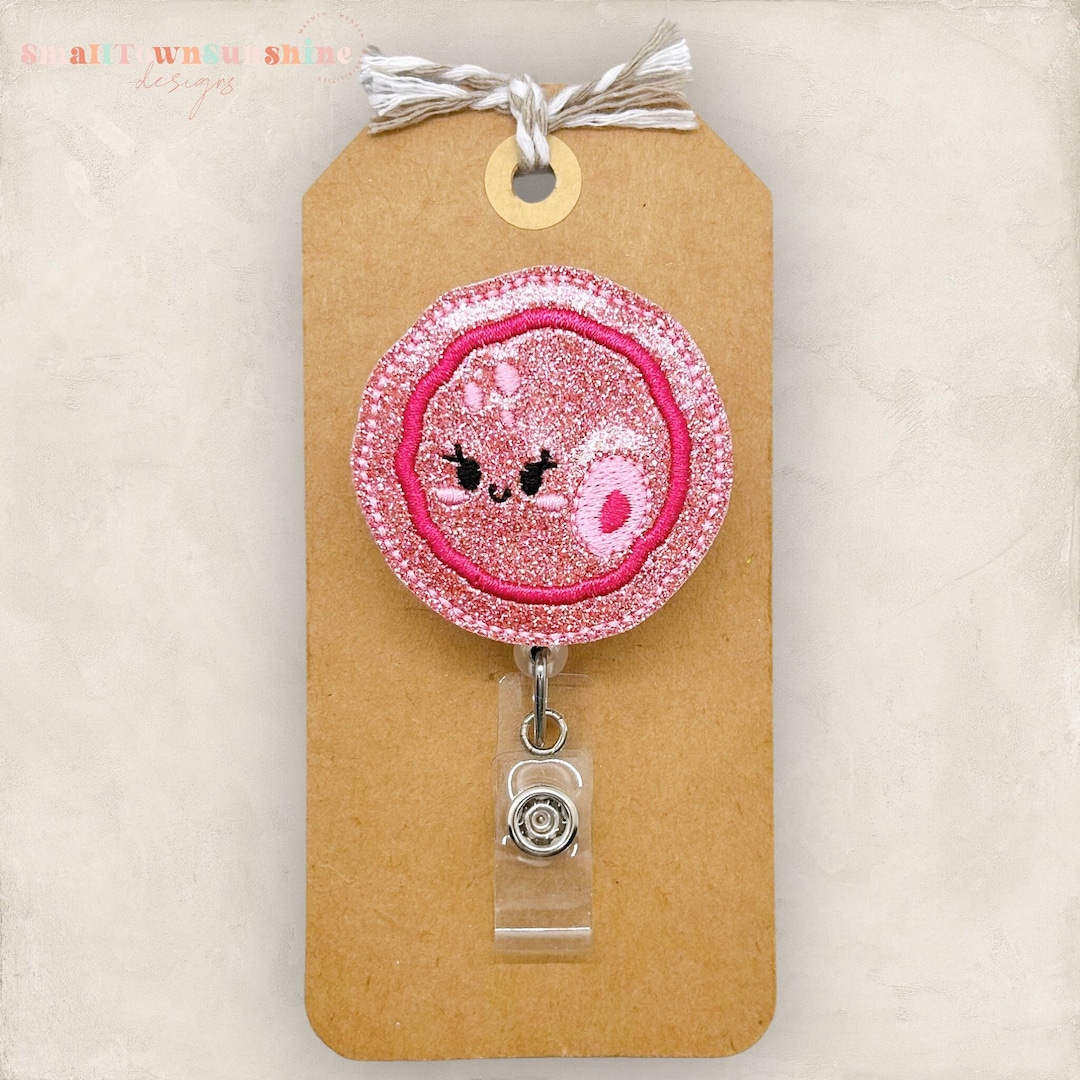Egg Cell Badge Reel, Reproductive Health Badge, Nurse Badge Reel ...