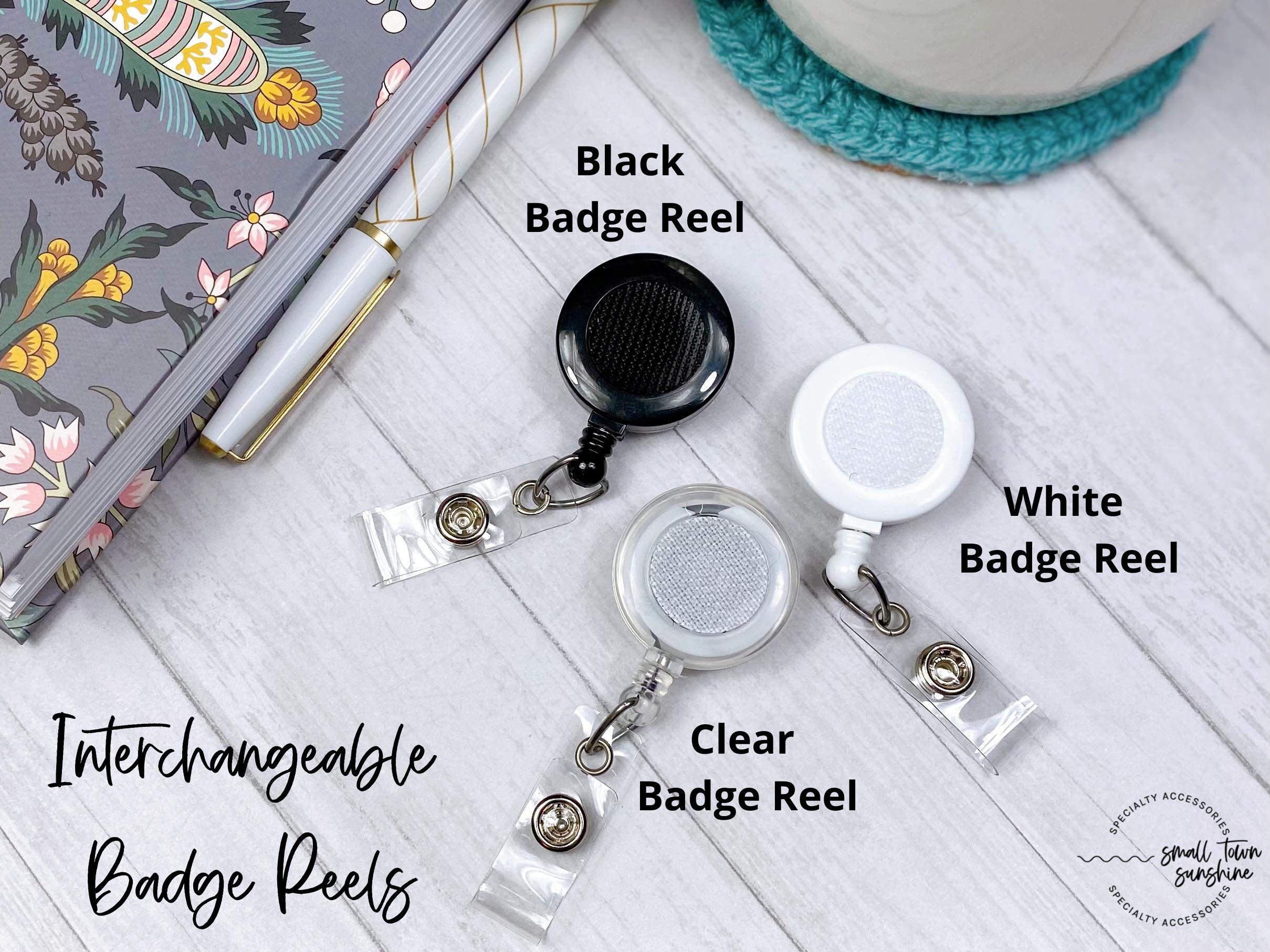 Birthday Cake Badge Reel Birthday Badge Reel Cake Badge | Etsy