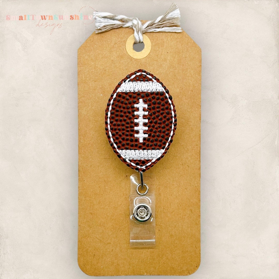 Football Badge Reel, Football Fan Badge Reel, Football Mom Badge Reel ...