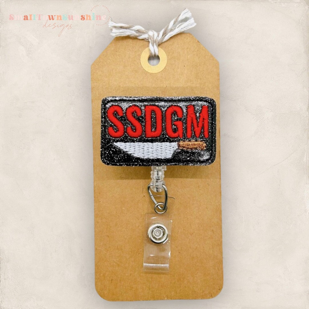 SSDGM Badge Reel, True Crime Badge Reel, Nurse Badge Holder, Teacher ...
