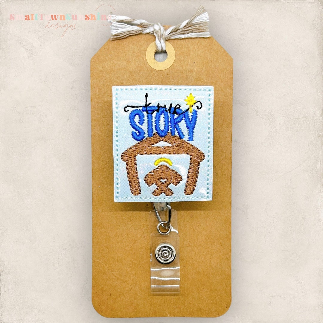 True Story Badge Reel, Nativity Badge Reel, Christmas Badge Clip ...