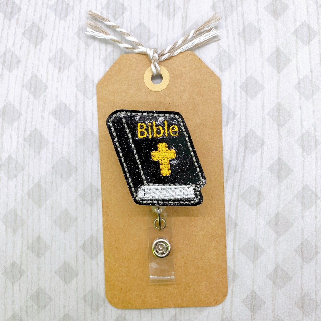Bible Badge Reel, Christian Badge Reel, Nurse Badge Reel, Teacher ...