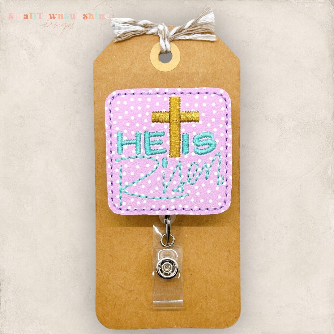 He is Risen Badge Reel, Easter Badge Reel, Religious Badge Reel, Nurse ...