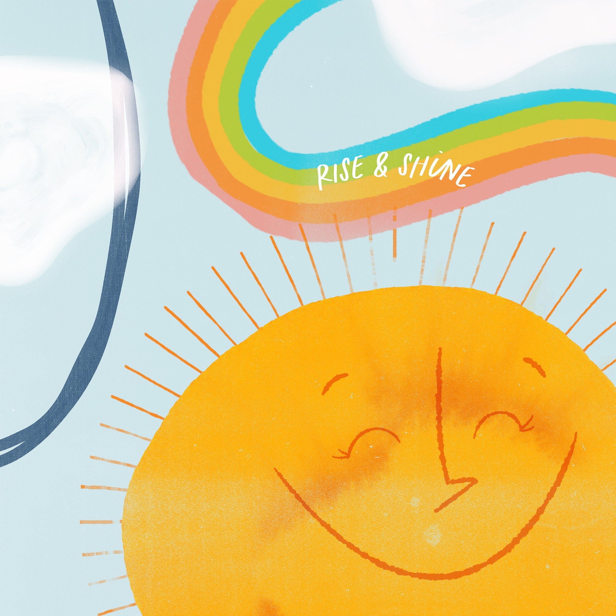 Rise and Shine Sign Kids Playroom Decor Sun Nursery Decor - Etsy