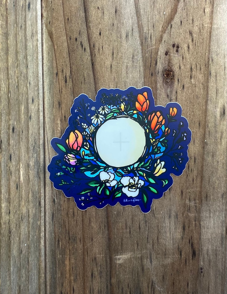 Adoration Vinyl Sticker - Etsy