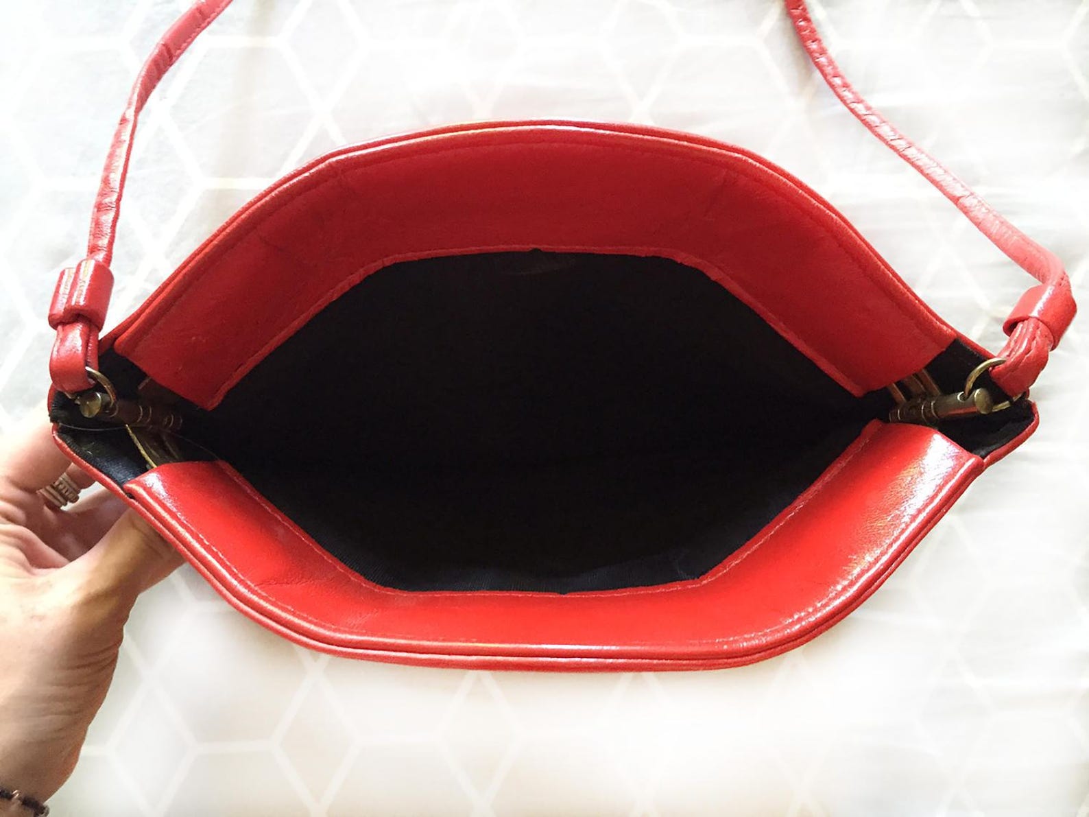 Vtg Leather Snap-shut Purse - Etsy