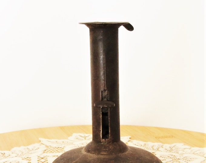 Late 1700's/early 1800's, Metal, Hog Scraper Candlestick - Etsy