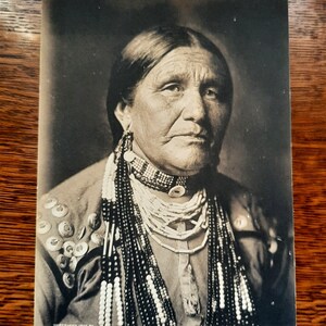 Otoe Indian Woman, Historical, Antique Photo, Circa 1907, Recognized ...