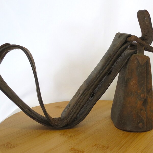 Antique Cow Bell - Etsy