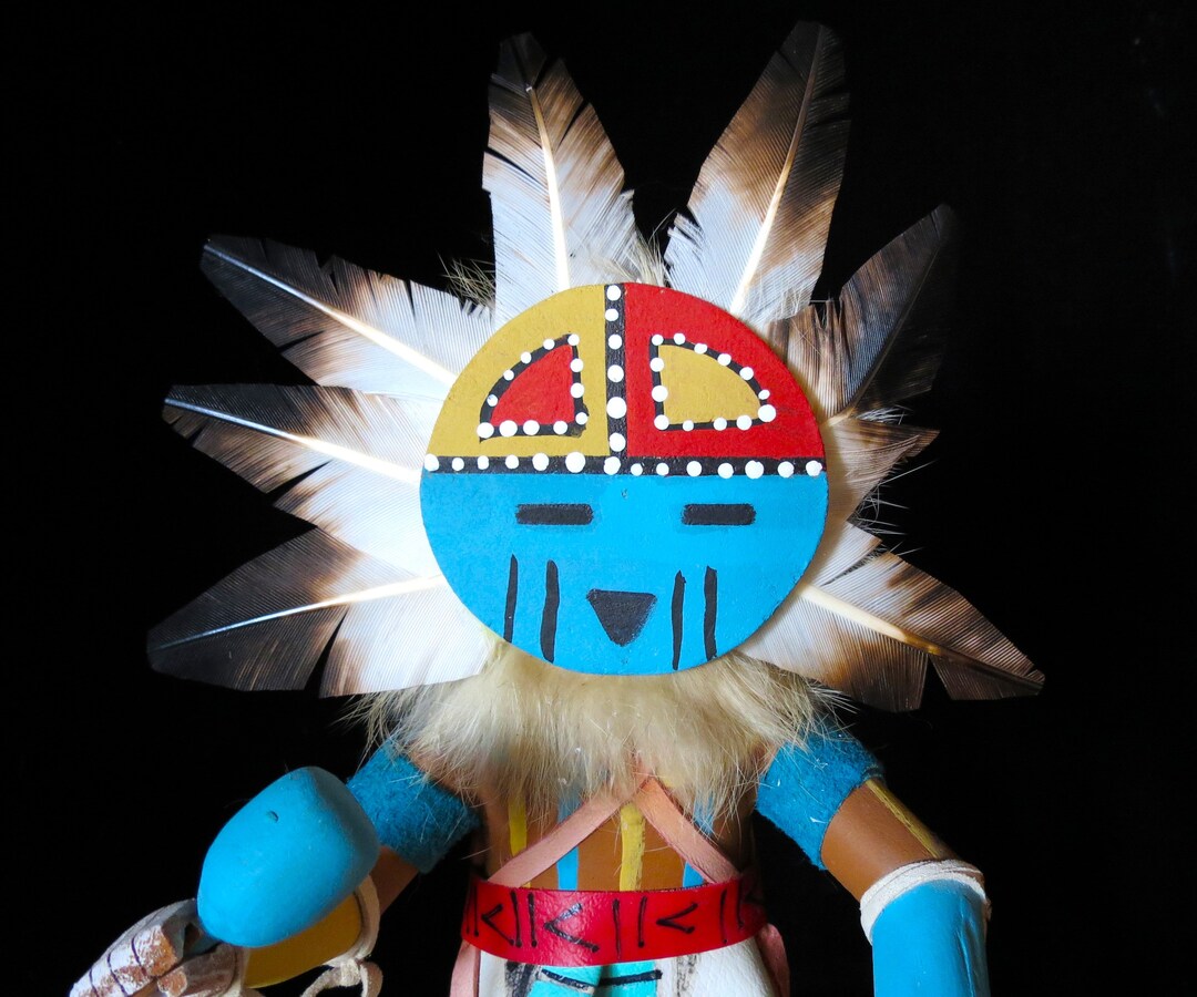 Sun Dancer, Kachina, Signed by Recognized Native American Artist "largo ...