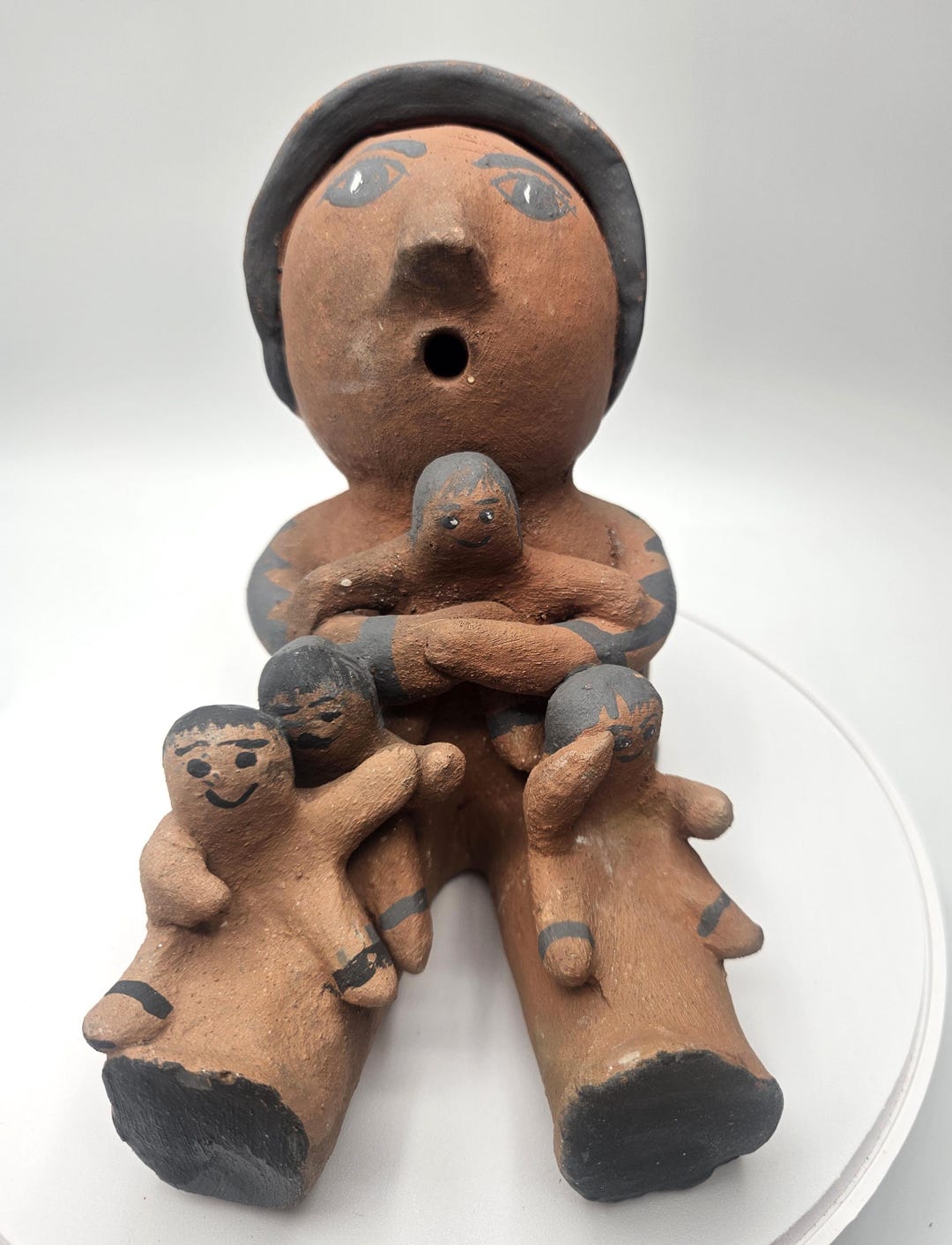 Taos Pueblo Potter Antonia "tseme" Lujan, Primitive Micaceous Clay ...
