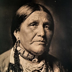 Otoe Indian Woman, Historical, Antique Photo, Circa 1907, Recognized ...