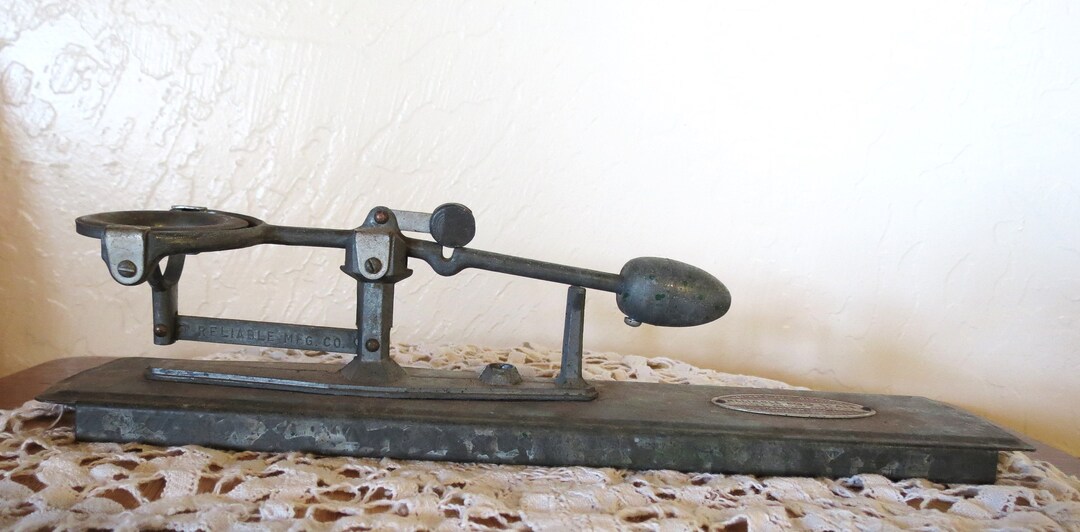 Vintage Egg Scale: 1949 Reliable James Mfg. Co. With Instructions - Etsy