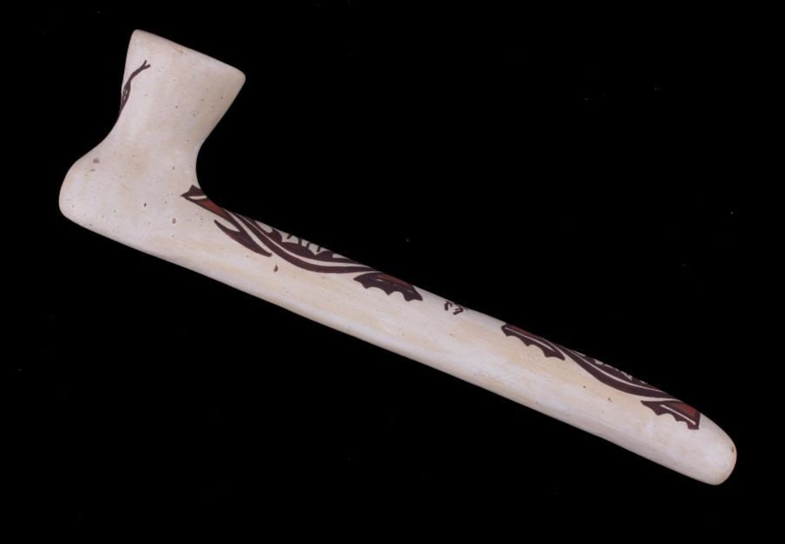 Beautiful Hand Made Vintage Native American Clay Pipe | Etsy