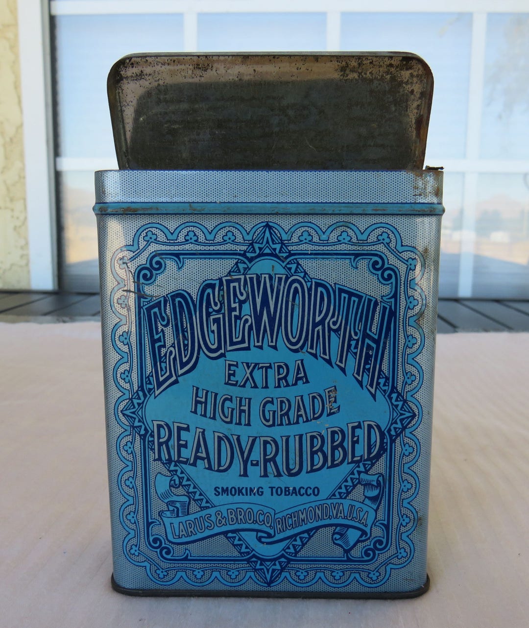 A Edgeworth Extra High Grade Tobacco Tin This is a Beautiful - Etsy