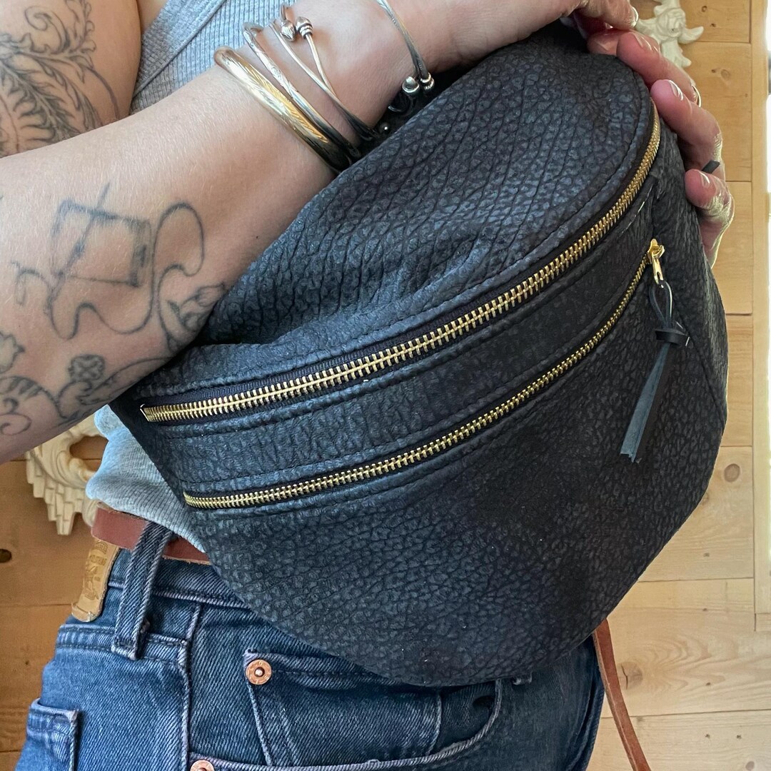 Leather Slouchy Boho Sling Bag - Etsy