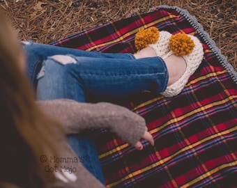 Crochet Pattern for the Cabin Slippers women's Sizes - Etsy