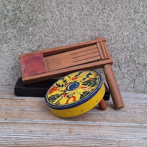 Set of Two Vintage Antique Party Noise Makers Parade Clackers Tin ...