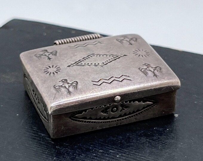 Vintage Old Pawn Native American Diné (navajo) Silversmith Made ...