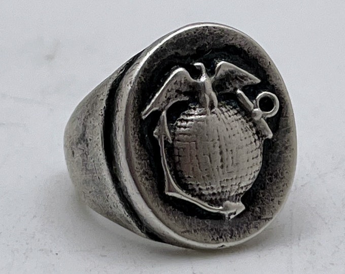 Outstanding Vintage 1940s World War II Era Sterling Silver United ...
