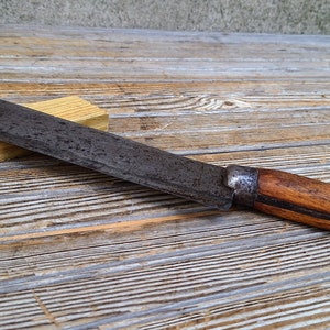 Antique Butcher Slaughterhouse Shear Steel Full Tang Lamb Splitter Hog ...