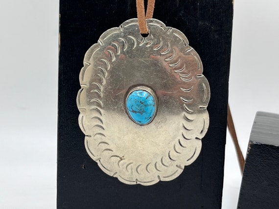 Vintage Silversmith Made Native American Diné (Navajo… - Gem