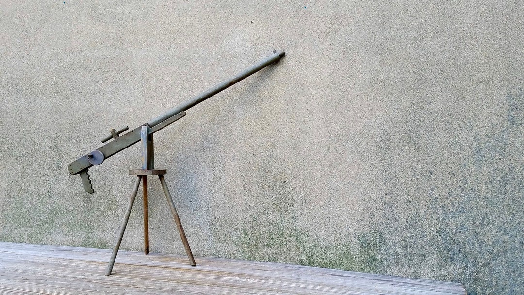 Life Size Vintage WWII Folk Art M1919 Browning Machine Gun With Working ...