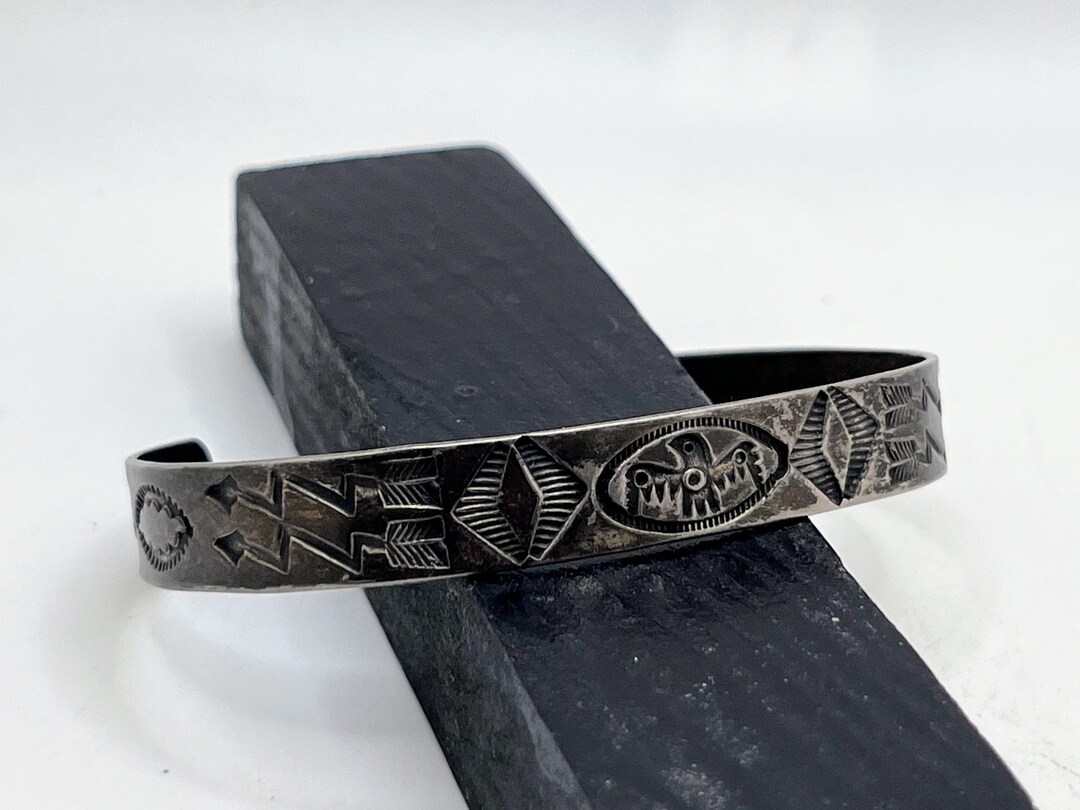 Antique 1930s Silversmith Native American Diné navajo Artist Made ...