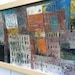 Mid Century Modern Abstract Cubist Oil on Board New York City Margit ...
