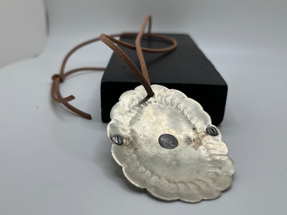 Vintage Silversmith Made Native American Diné (Navajo… - Gem