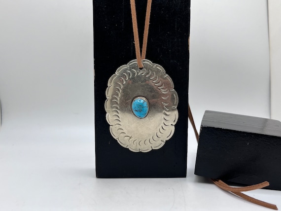 Vintage Silversmith Made Native American Diné (Navajo… - Gem