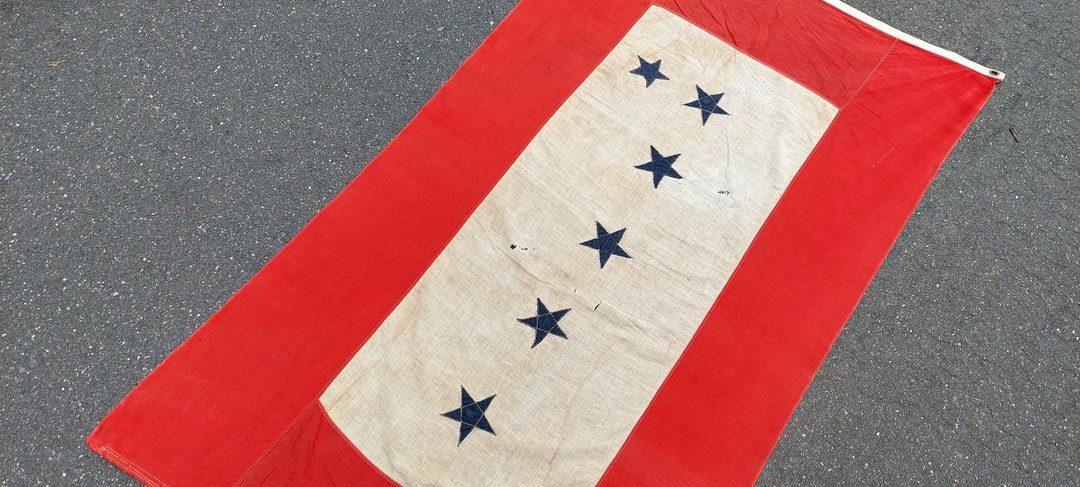 Full Size Antique Military Militaria One Family WWI and WWII Blue Star ...