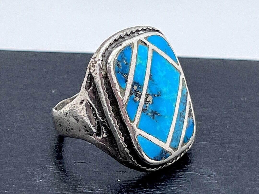 Vintage Native American Navajo Silversmith Made Sterling Silver ...