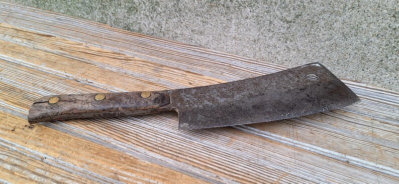 Antique Butcher Slaughterhouse Foster Brothers #2190 Solid Steel Maple ...