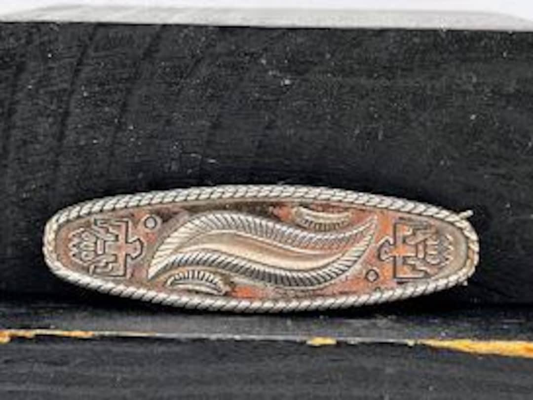 Outstanding Diné (navajo) Silversmith Native American Artist Made ...