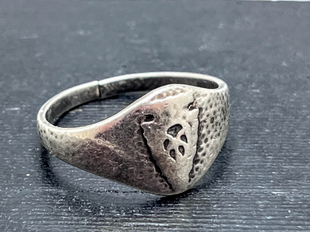 Antique Silversmith Made Native American Navajo Sterling Silver Cigar ...