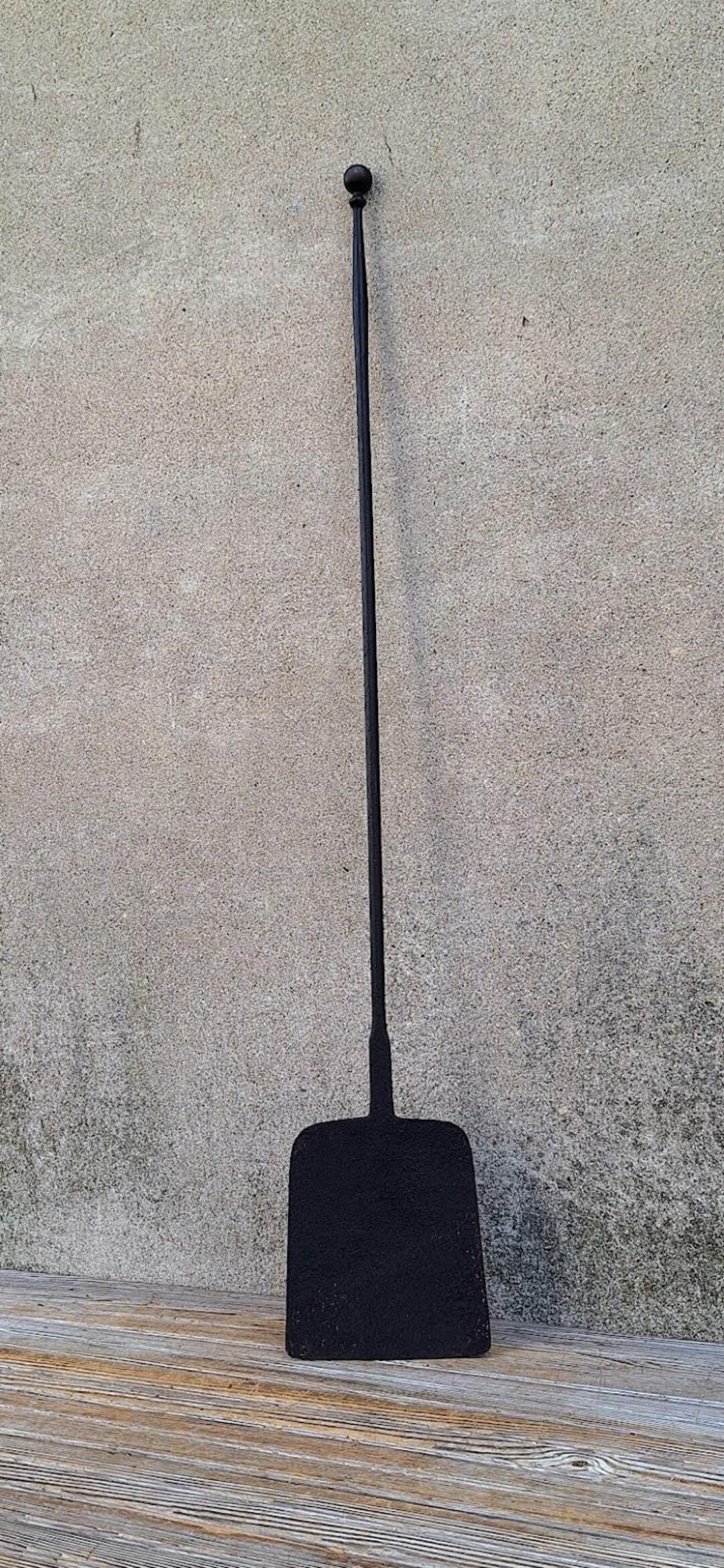 Antique 19th Century Hand Forged Iron Logging Bark Spud Peeling Spud ...