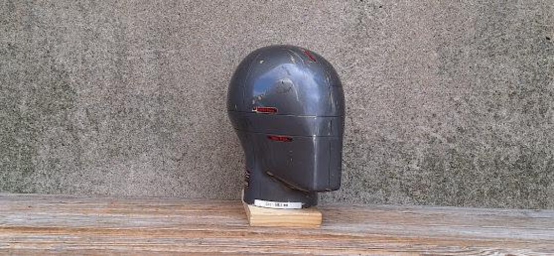 Vintage Safety Testing Laboratory Crash Test Dummy Head Object Full ...
