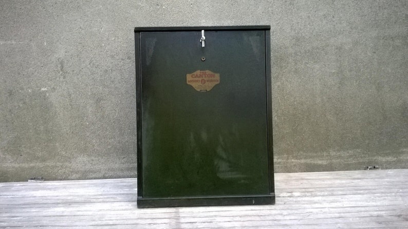 Antique Market Canton Account Register Safe Art Deco Art Nouveau - Etsy