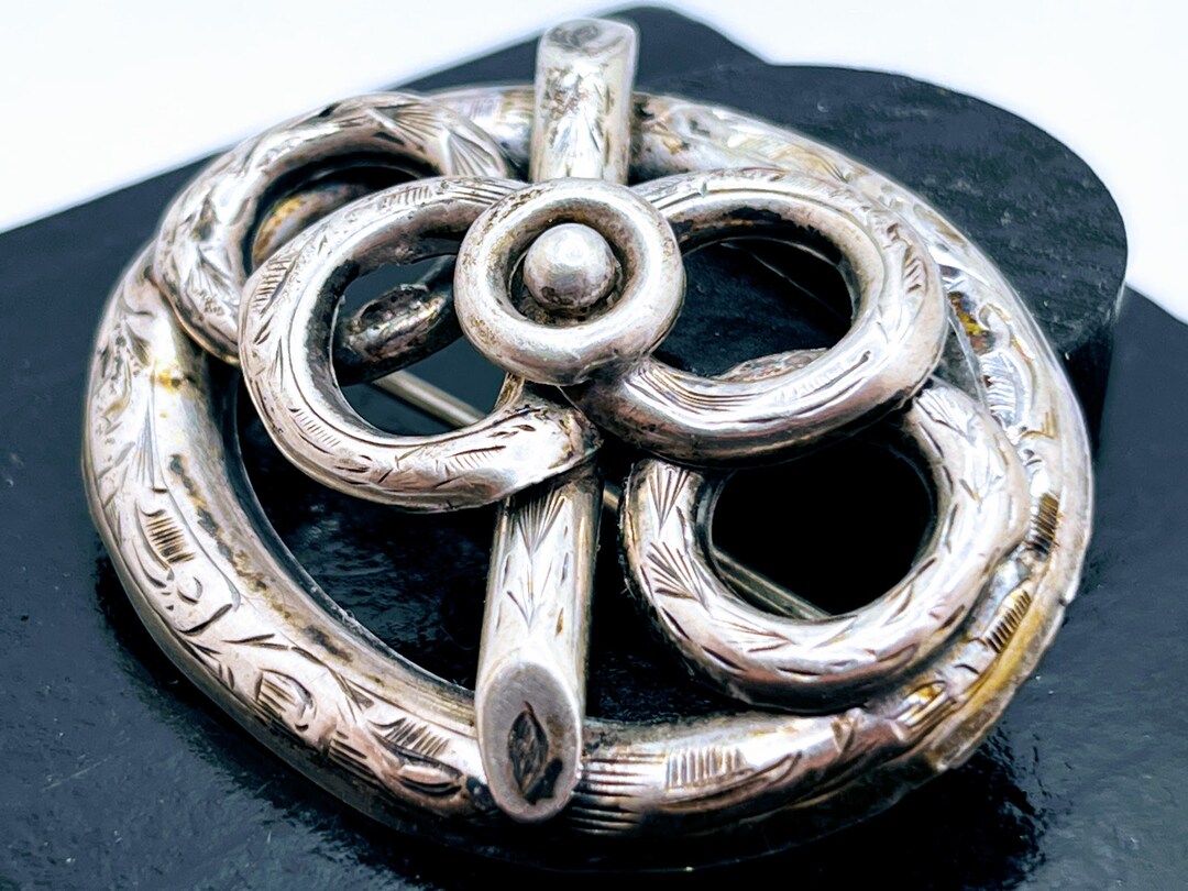 Antique Silversmith Artist Hand Made Sterling Sliver Edwardian Art ...