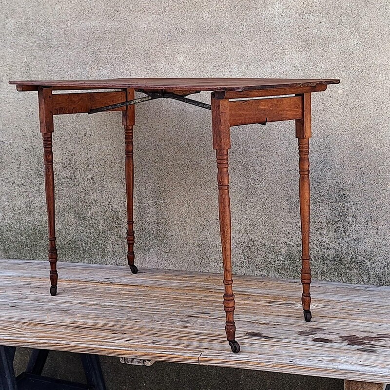 Antique Folding Table - Etsy